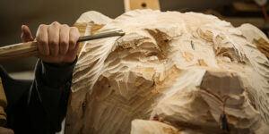 Exhibits wood carving Brienz - Schweizer Holzbildhauerei Museum Brienz